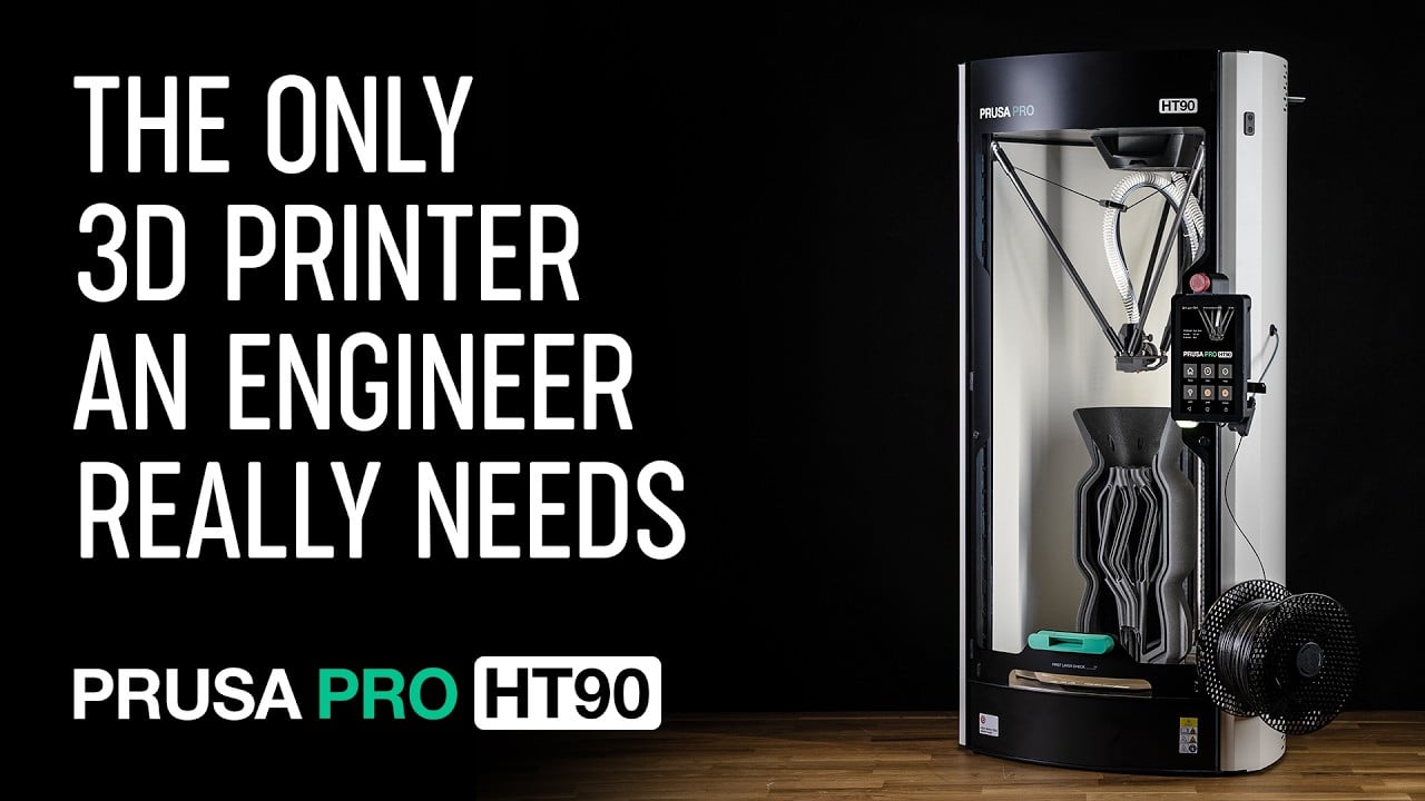 Prusa Pro HT90 — Affordable Industrial PEEK 3D Printer